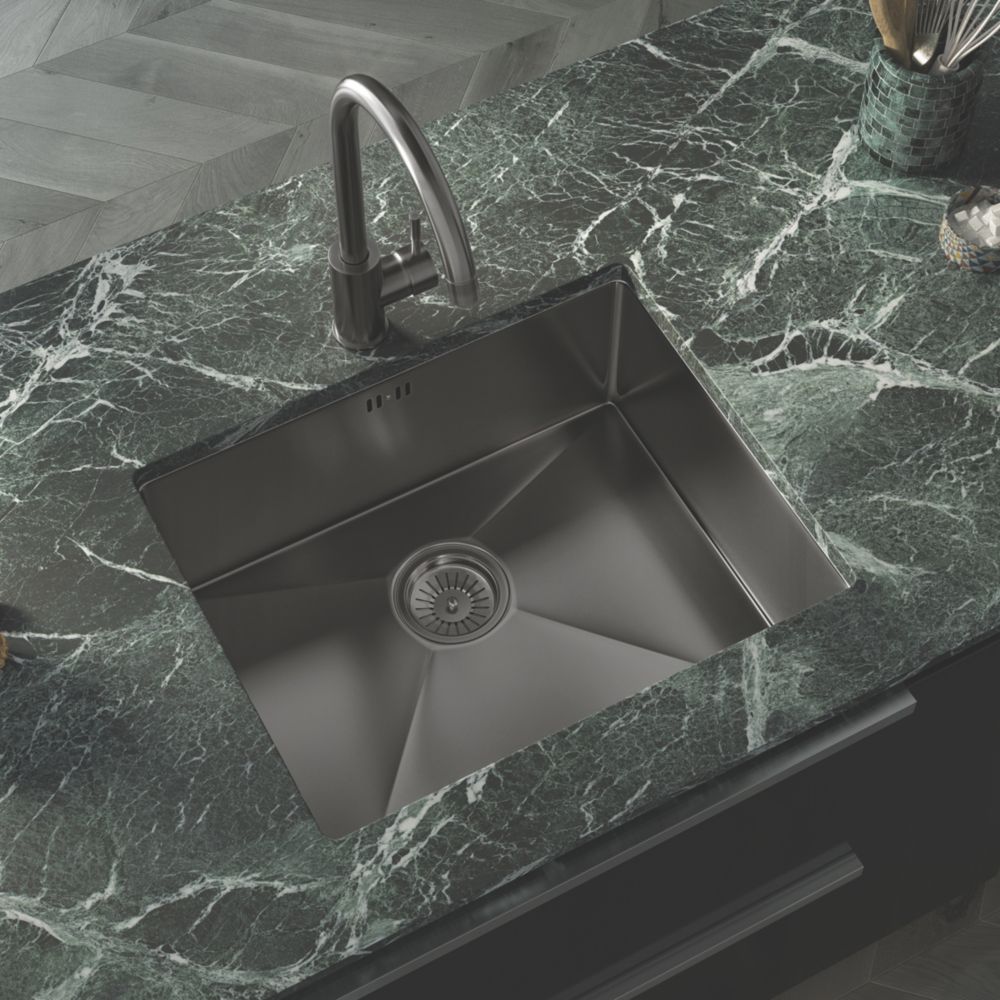 ETAL Elite 1 Bowl Stainless Steel Inset / Undermount Kitchen Sink ...