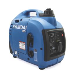Hyundai HY1000Si 1000W Portable Petrol Inverter Generator 230V - Screwfix