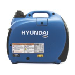 Hyundai HY1000Si 1000W Portable Petrol Inverter Generator 230V - Screwfix