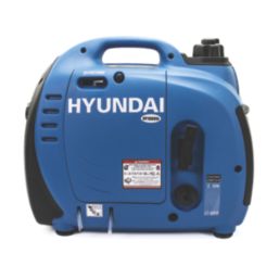 Hyundai HY1000Si 1000W Portable Petrol Inverter Generator 230V - Screwfix