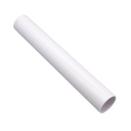 FloPlast Solvent Weld Waste Pipe White 40mm x 3m - Screwfix