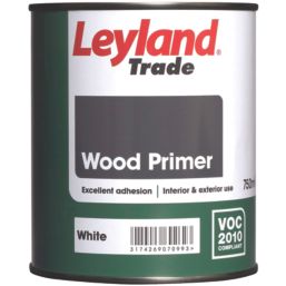 Leyland Trade Wood Primer Undercoat 750ml - Screwfix