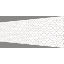 Splashwall White/Grey Matt MDF Splashback 2440mm x 1220mm x 9mm - Screwfix