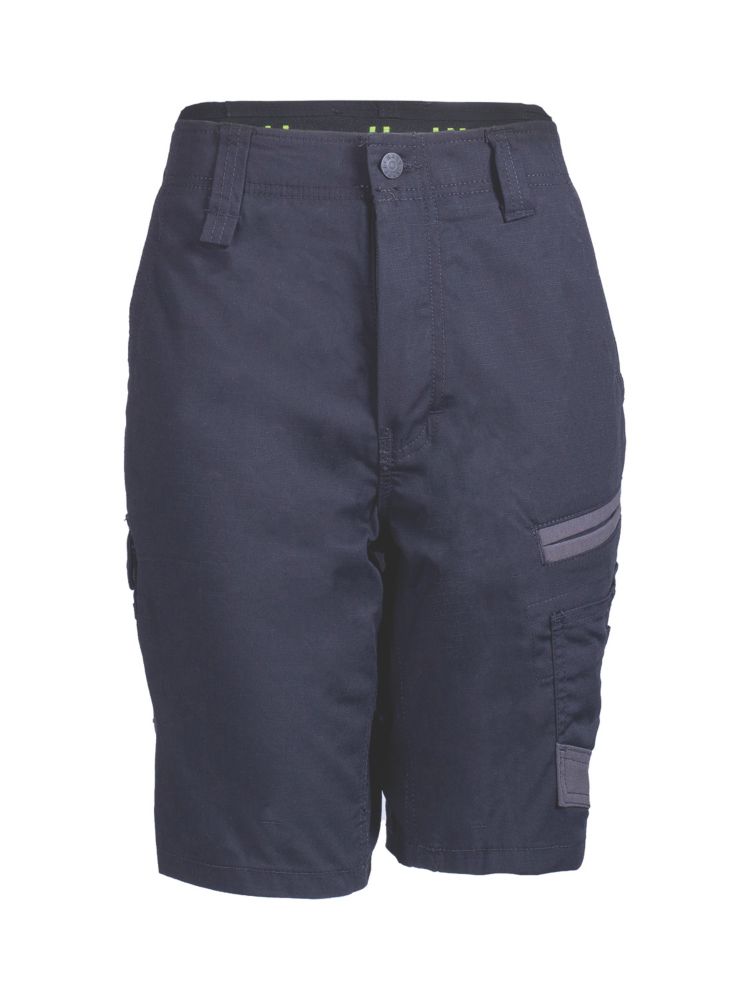 Hard Yakka Raptor Active Short Shorts Black 34" W - Screwfix