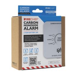 Firechief FCB05 Battery Standalone Carbon Monoxide Alarm - Screwfix