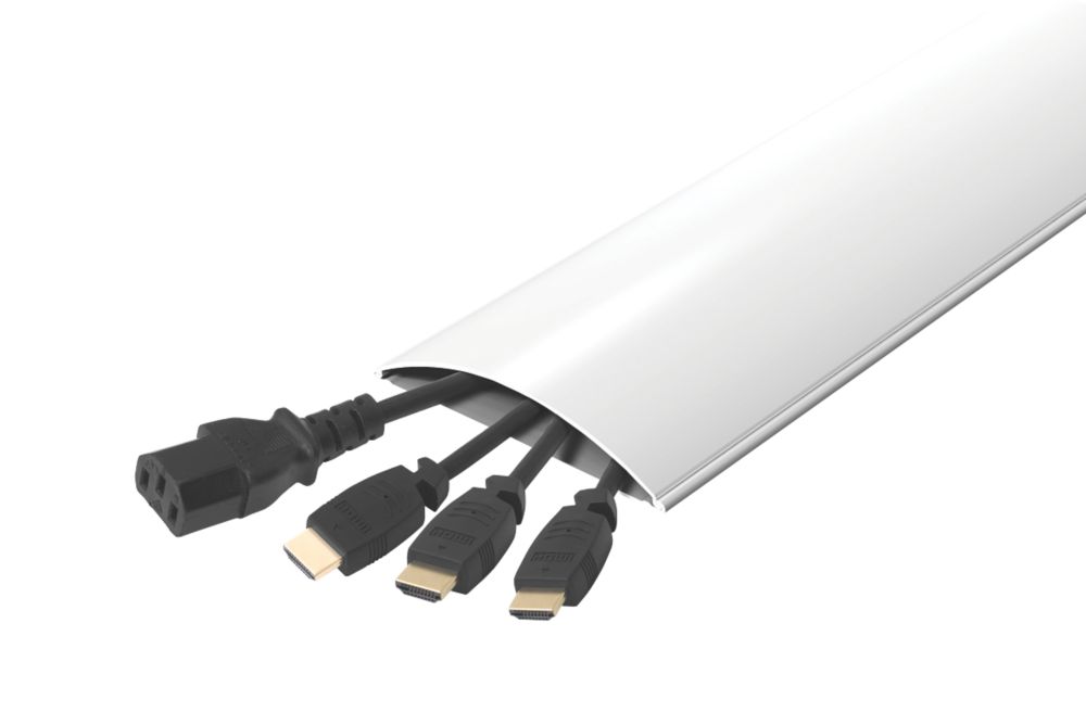 Decorative Trunking | Cable Trunking | Screwfix.com