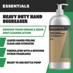 Essentials Heavy-Duty Hand Degreaser 1Ltr - Screwfix