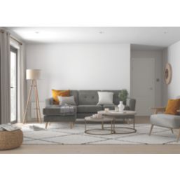 Dulux Walls & Ceilings 5Ltr Rock Salt Matt Emulsion Paint - Screwfix