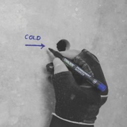 TRACER Medium Tip Blue Permanent Marker - Screwfix