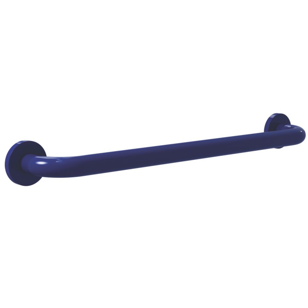 ETAL Straight Doc M Grab Bar Blue 600mm - Screwfix
