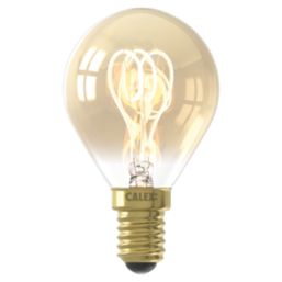 Calex Flex Gold E14 P45 LED Light Bulb 136lm 4W 6 Pack - Screwfix