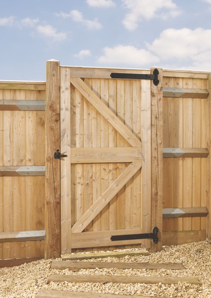 Garden Gate Hinges Gatemate 5093003 12" Heavy Reversible Gate Hinges ...