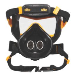 Site SRMG320 Half Mask & Reusable Goggles P3 - Screwfix