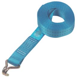 Ratchet Strap with Hooks 8m x 50mm - Screwfix