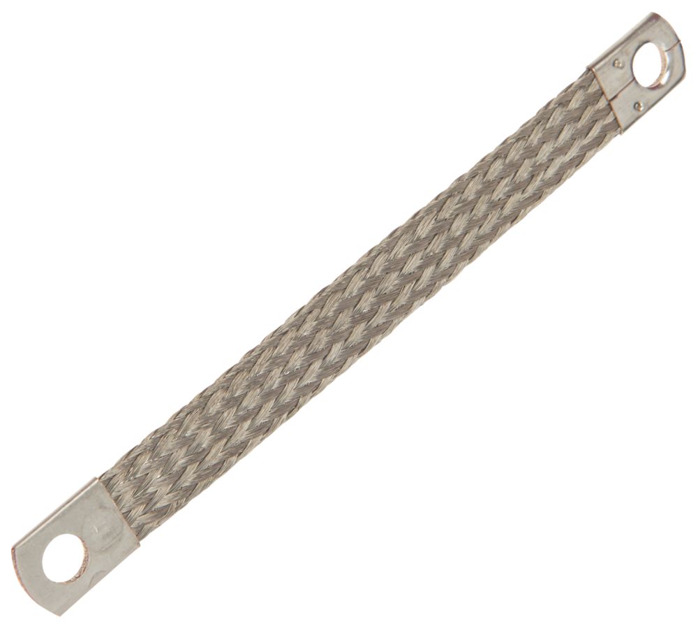 Schneider Electric Earthing Braids 16mm² x 155mm 10 Pack - Screwfix
