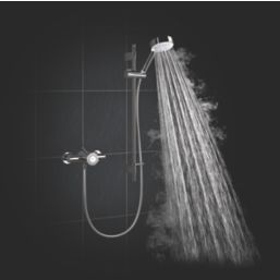 Mira Element EV Rear-Fed Exposed Chrome Thermostatic Mixer Shower ...