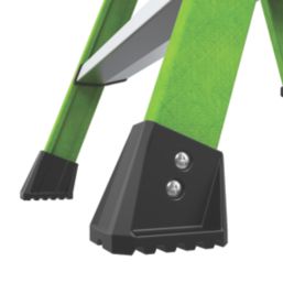 Little Giant Fibreglass 3 Step 0.66m Folding Step Stool With Platform ...