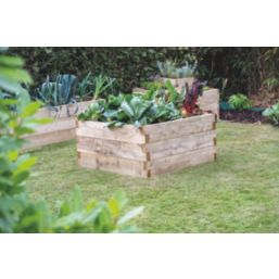 Forest Caledonian Raised Bed 900mm x 900mm x 450mm - Screwfix