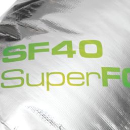 SuperFOIL Insulation SF40 Multifoil Insulation 10m x 1.5m - Screwfix