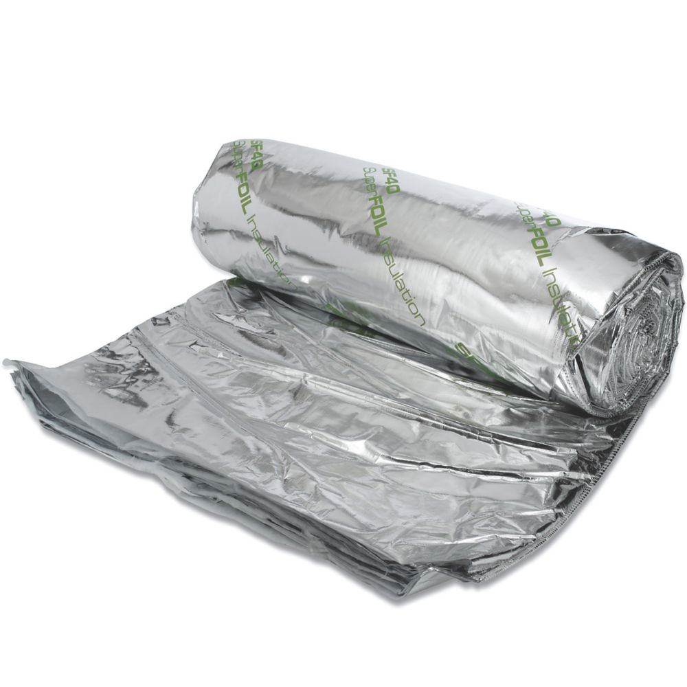 SuperFOIL Insulation SF40 Multifoil Insulation 10m x 1.5m - Screwfix