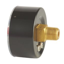 Flomasta Rear Connection Pressure Gauge 10bar - Screwfix