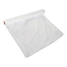 Polyethylene Dust Sheet Roll 50m x 2m - Screwfix