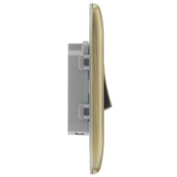 British General Nexus Metal 20A 16AX 1-Gang 2-Way Light Switch Antique ...