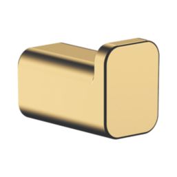 Hansgrohe AddStoris Bathroom Hook Polished Gold Optic - Screwfix