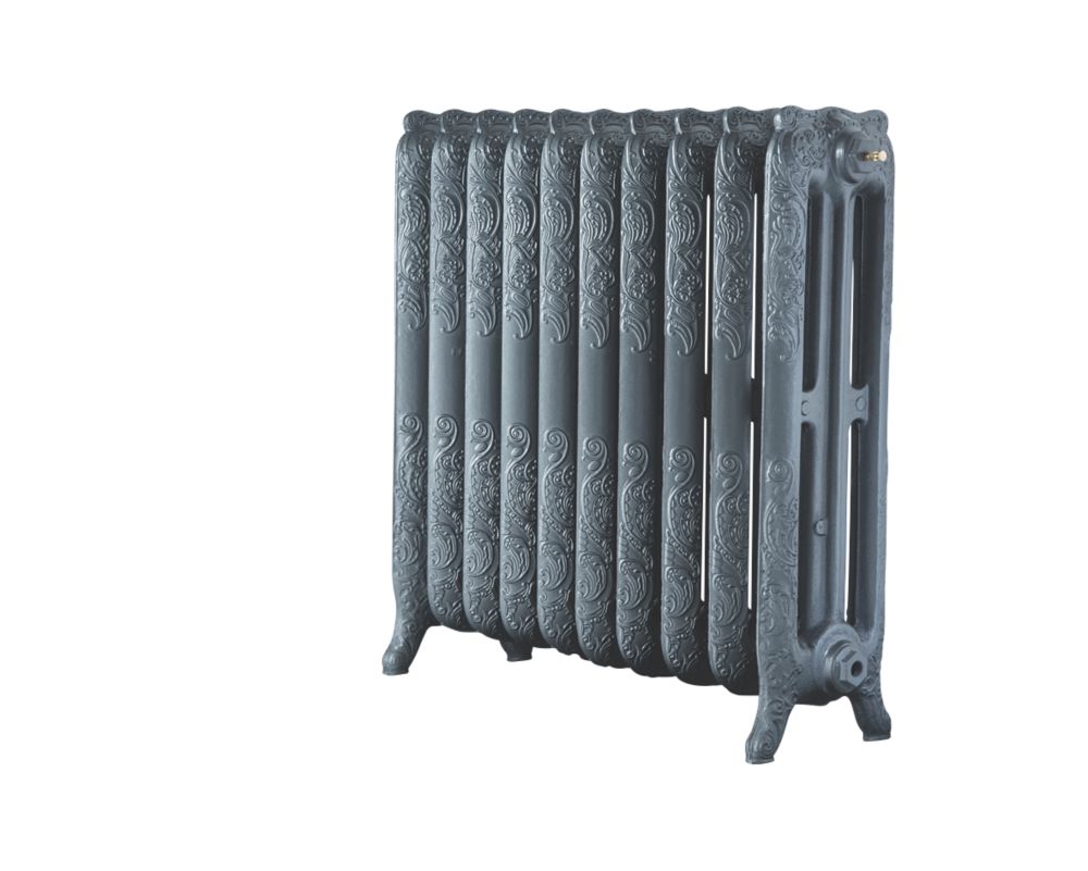 Arroll 760mm x 834mm 4913BTU Cast Grey Cast Iron 3 Column Radiator ...