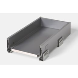 Essentials Soto Standard Drawer Box Matt Grey 300mm - Screwfix