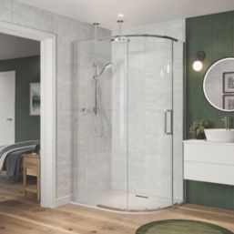 Mira Mode Dual Gravity-Pumped Ceiling-Fed Chrome Thermostatic Digital ...