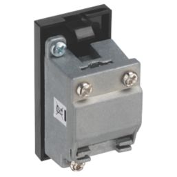 British General Modular F-Type Satellite Socket Black - Screwfix