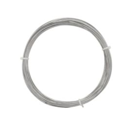Essentials Wire Rope Steel 1.5mm x 20m - Screwfix