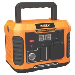 IMPAX DISCOVERY 500W Portable Power Station 400Wh - Screwfix