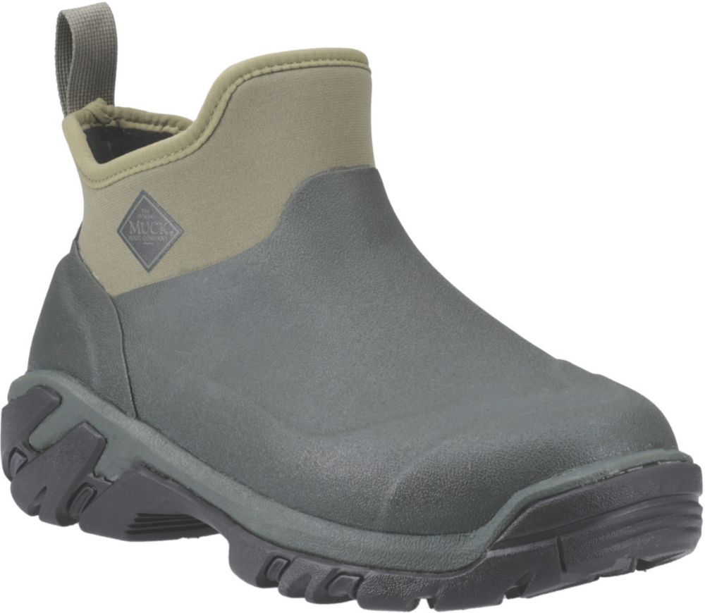 Muck Boots Woody Sport Ankle Size 14 Green Non Safety Wellies - Screwfix