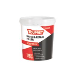 Toupret Patch & Repair Ready To Use Filler 1.5kg - Screwfix