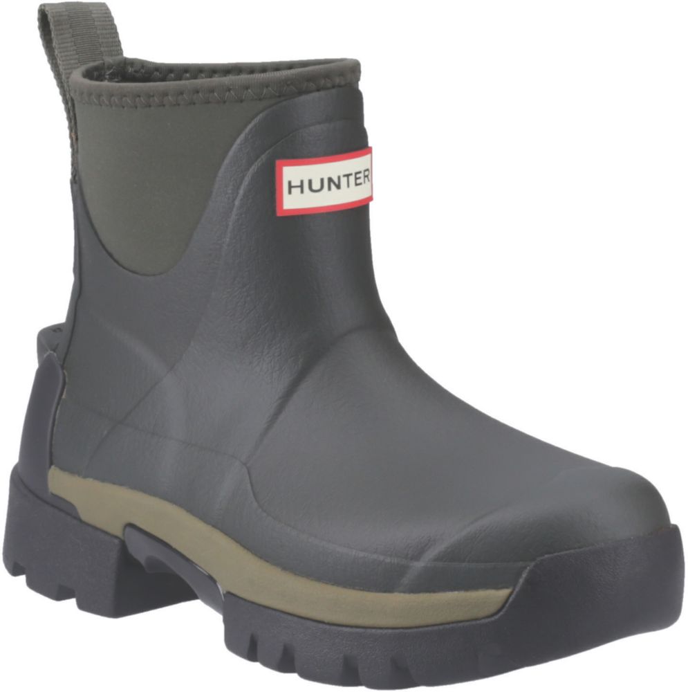 Hunter Balmoral Chelsea Boot Size 6 Womens Dark Olive Waterproof Non ...