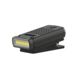 LEDlenser W1R Work Rechargeable LED Cliplight Black 220lm - Screwfix