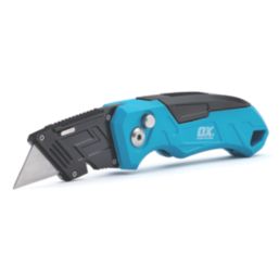 OX Pro Folding Heavy Duty Fixed Blade Knife - Screwfix