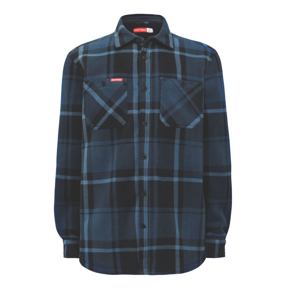 Hard Yakka Sherpa Jacket Black Small 36" Chest - Screwfix