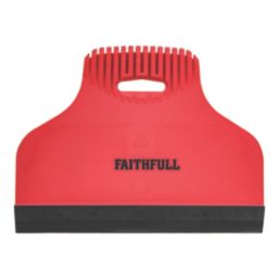 Faithfull Rubber Edge Tile Squeegee 5.5" - Screwfix