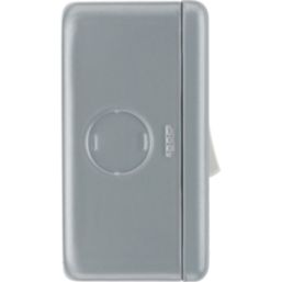 British General 20A 1-Gang DP Metal Clad Control Switch & Flex Outlet ...