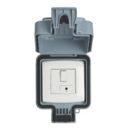 Contactum IP66 13A Weatherproof Outdoor Switched Fused Spur - Screwfix