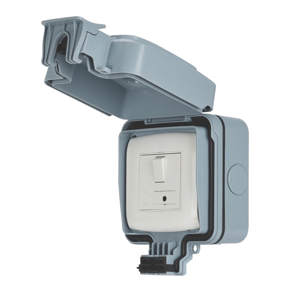 Contactum IP66 13A Weatherproof Outdoor Switched Fused Spur - Screwfix Contactum IP66 13A Weatherproof Outdoor Switched Fused Spur - Screwfix