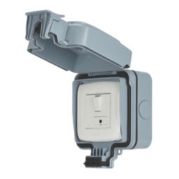 Contactum IP66 13A Weatherproof Outdoor Switched Fused Spur - Screwfix