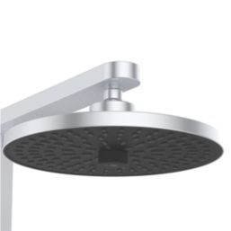 Ideal Standard Ceraflow Alu+ Shower Kit Silver - Screwfix