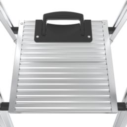 Little Giant Aluminium 1.2m 2 Step Platform Step Ladder With Handrail ...