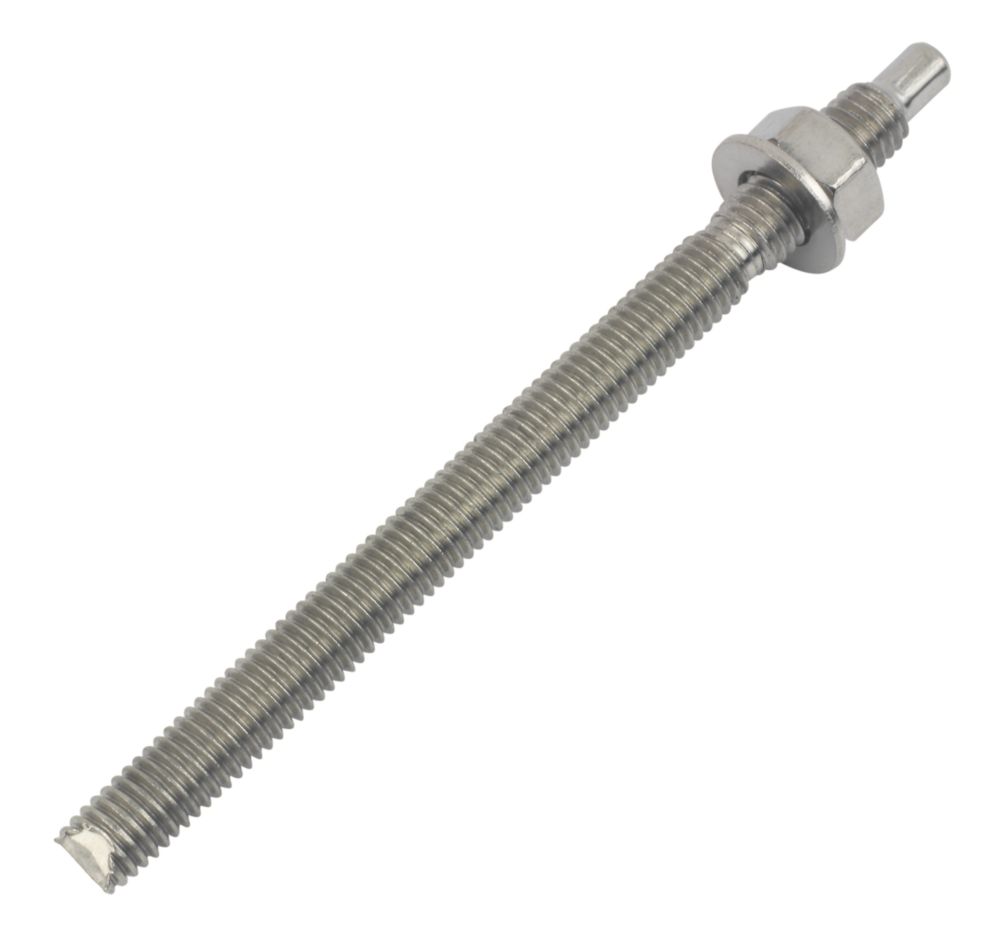 Rawlplug A4 Stainless Steel Threaded Rods M8 x 110mm 10 Pack - Screwfix