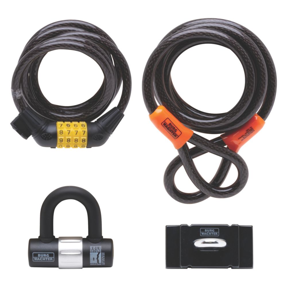 Burg-Wachter Barbecue Security Kit 4 Pieces - Screwfix