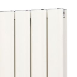 Glow 600mm x 1045mm 4508BTU White Horizontal Designer Radiator - Screwfix